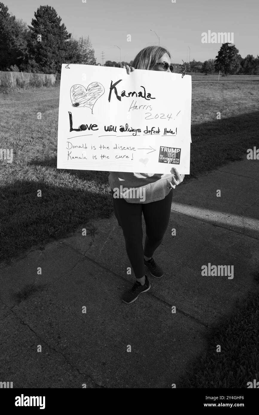 Trump harris 2024 election hi-res stock photography and images - Alamy