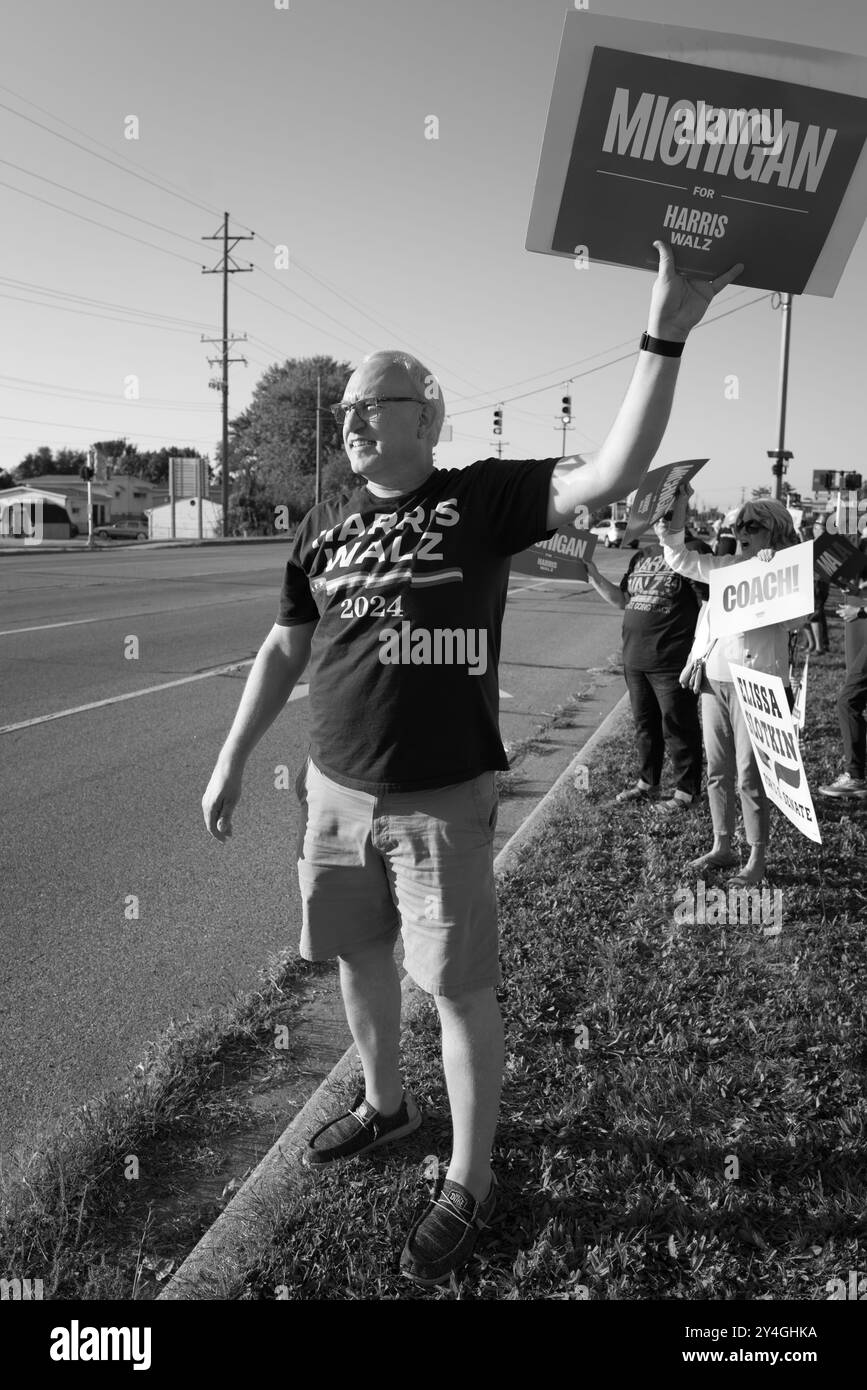 Usa supporter Black and White Stock Photos & Images - Alamy