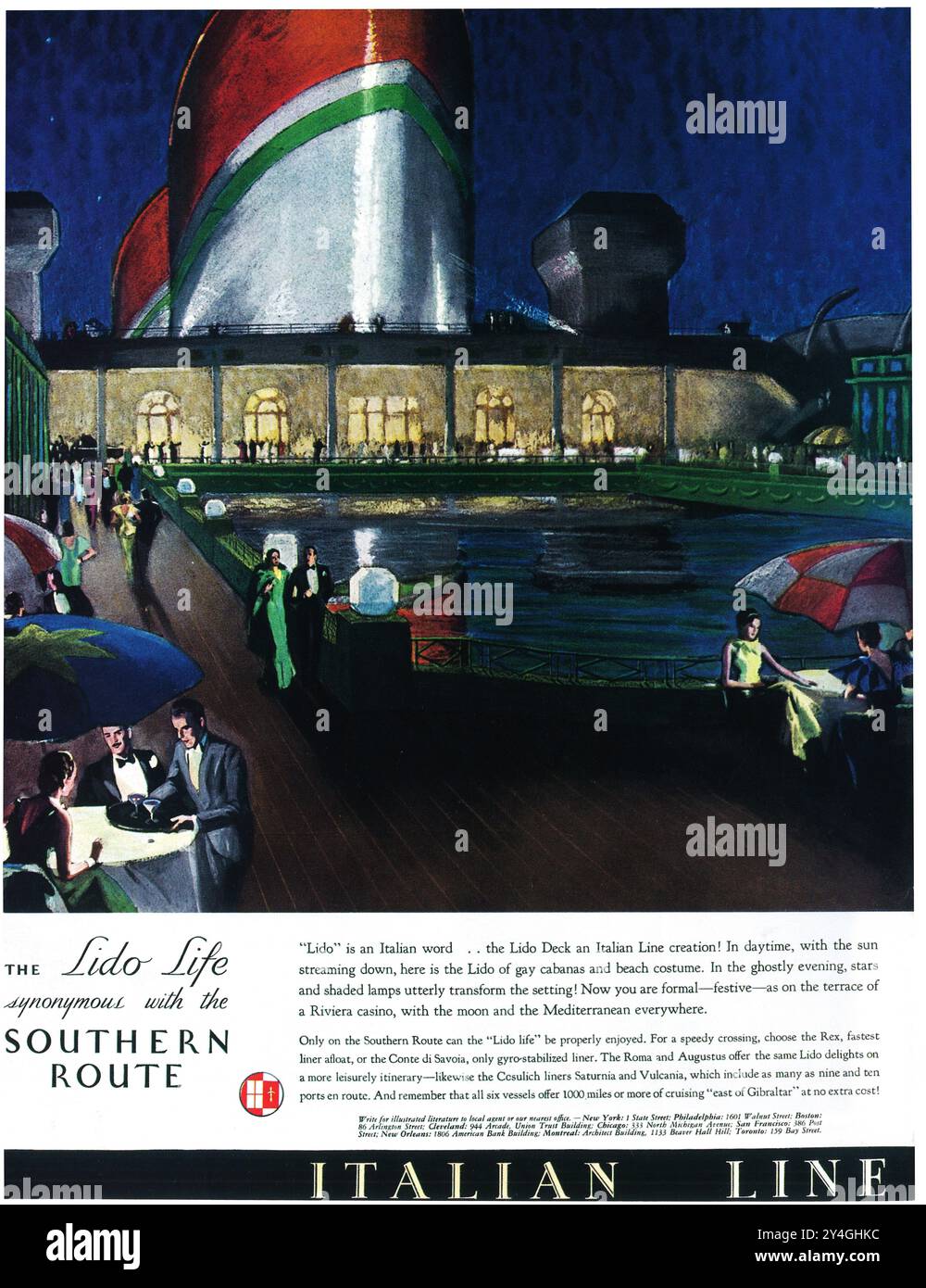 Vintage italian posters hi-res stock photography and images - Alamy