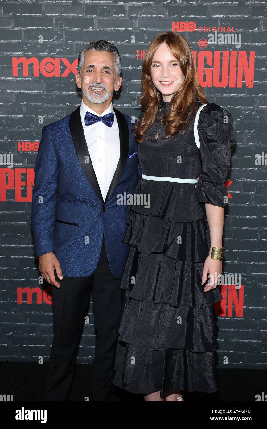 James Madio, Ruby Wolf at arrivals for THE PENGUIN HBO Limited Series Premiere, Jazz At Lincoln ...