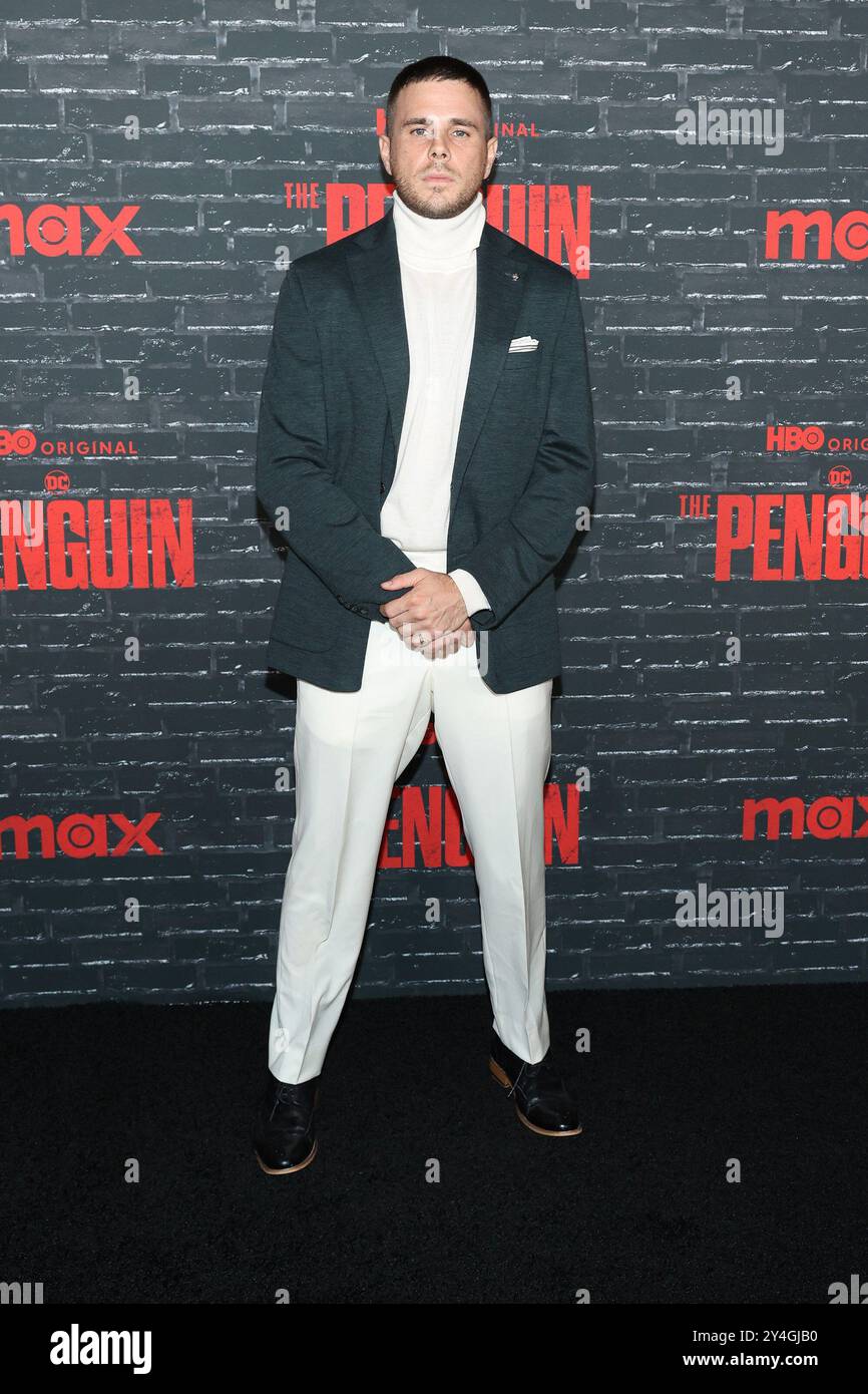 Jared Abrahamson at arrivals for THE PENGUIN HBO Limited Series ...