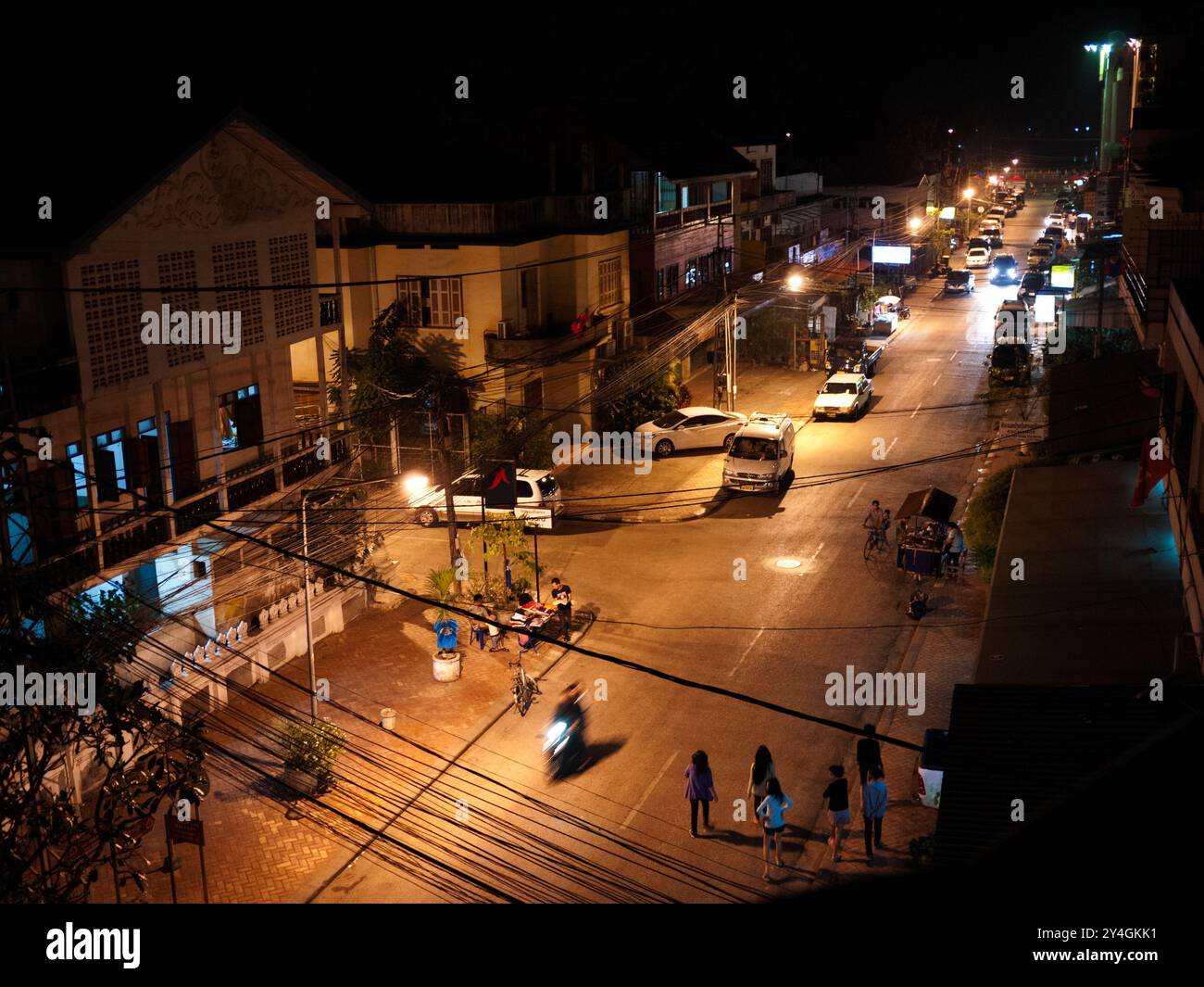 Vientiane laos aerial hi-res stock photography and images - Alamy