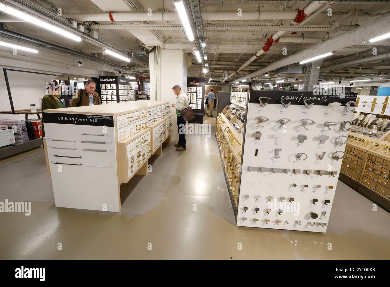 BHV MARAIS DEPARTMENT STORE PARIS Stock Photo - Alamy