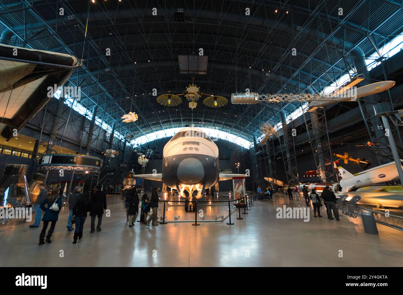 WASHINGTON DC — The Space Shuttle Enterprise on display at the ...