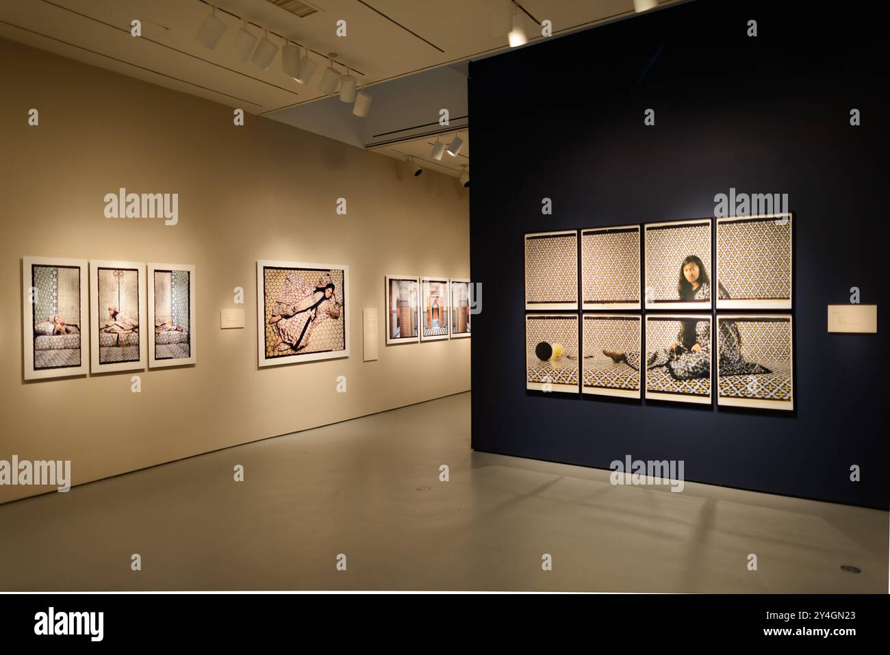 WASHINGTON DC, United States — A section of the "Les Femmes de Maroc ...