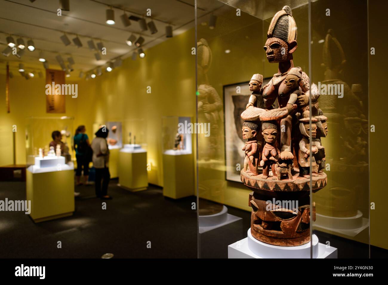 Smithsonian National Museum of African Art Fertility Sculpture. The ...