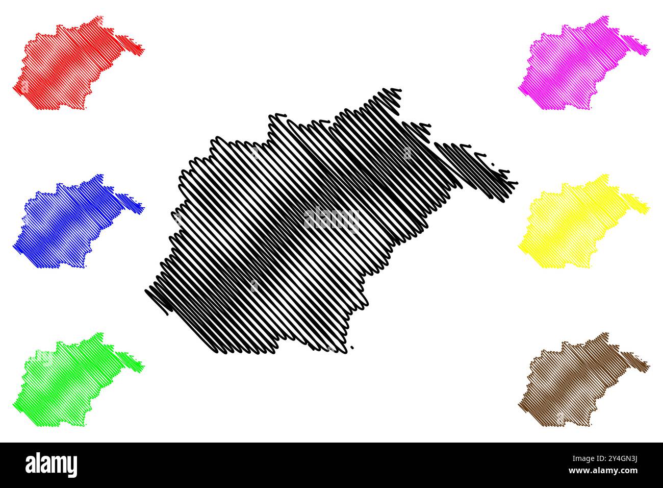 Shire of Winton (Commonwealth of Australia, Queensland state) map ...