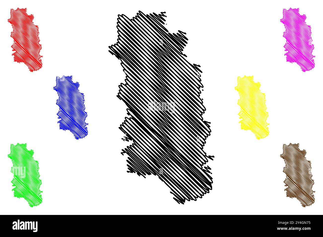Somerset Region (Commonwealth of Australia, Queensland state) map ...