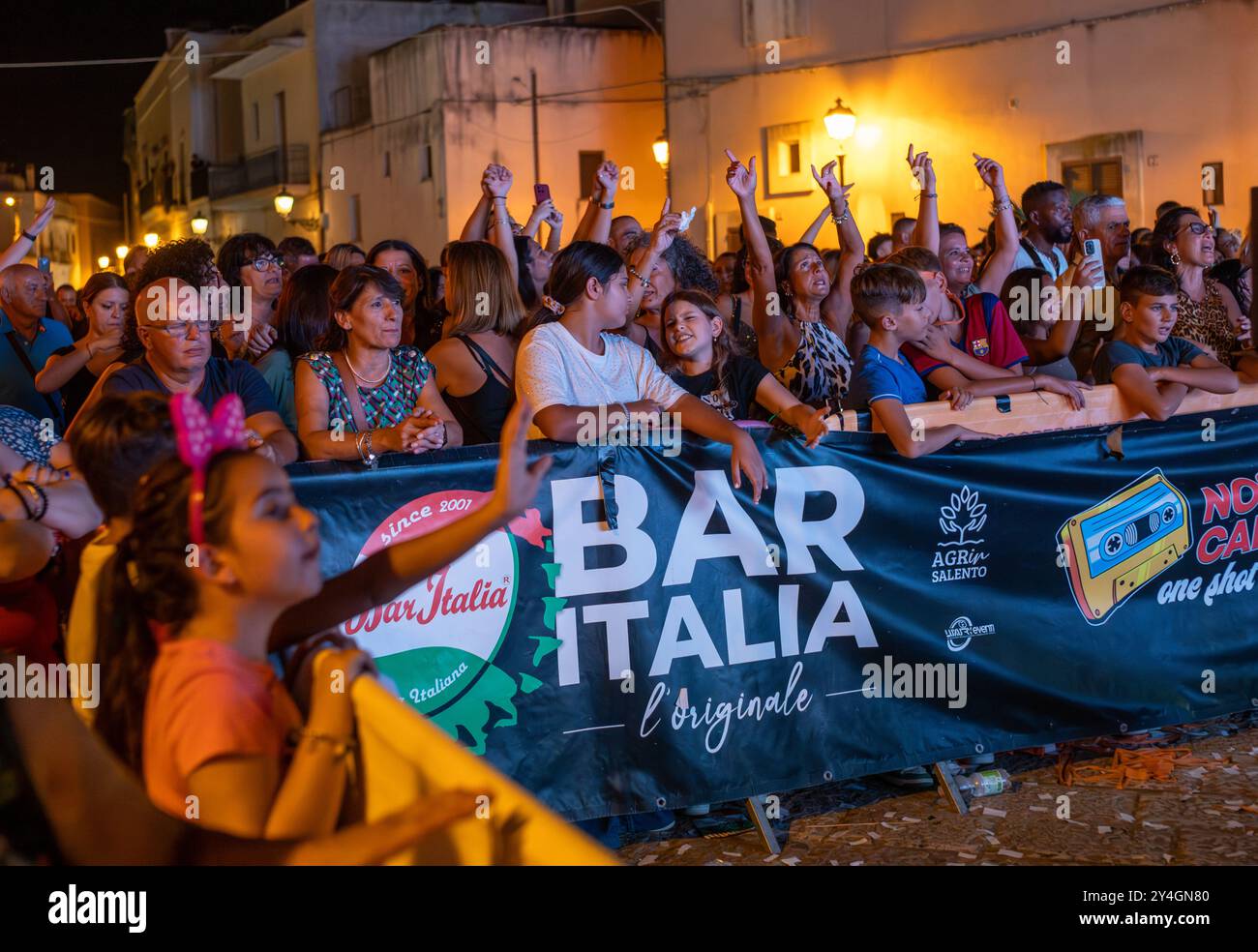 Concert in the open air italian hi-res stock photography and images - Alamy