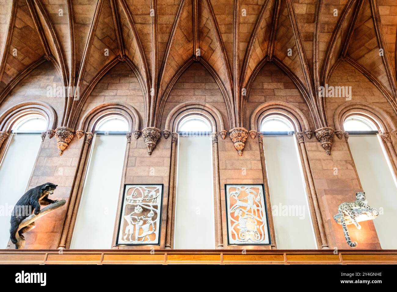 Smithsonian Castle Architecture Interior West Wing Hall. Formally known ...