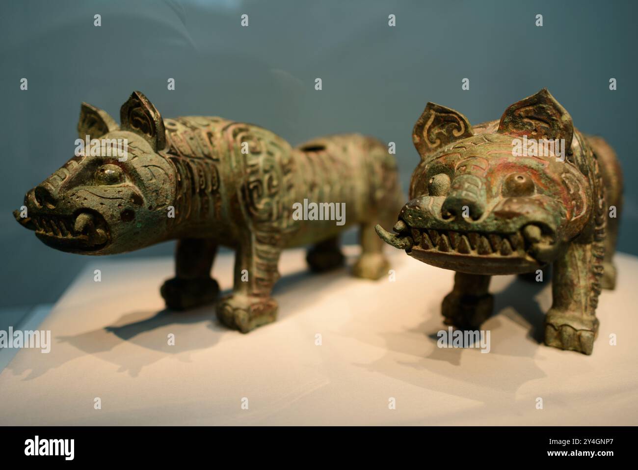 Freer Gallery of Art Animal Statues. The Freer Gallery of Art, on ...