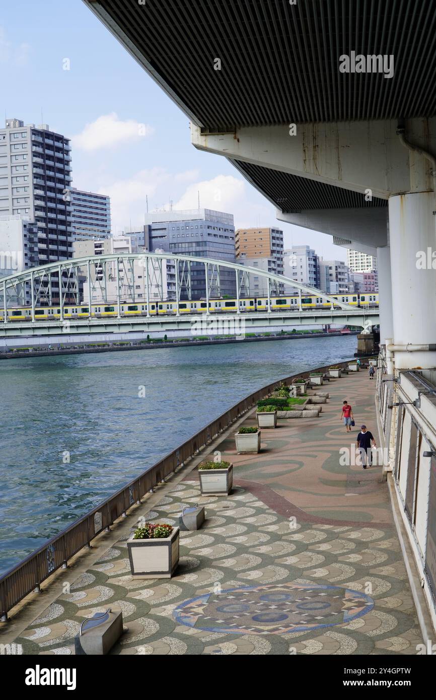 The Sumida River (Sumida-gawa) is a river that flows through central ...