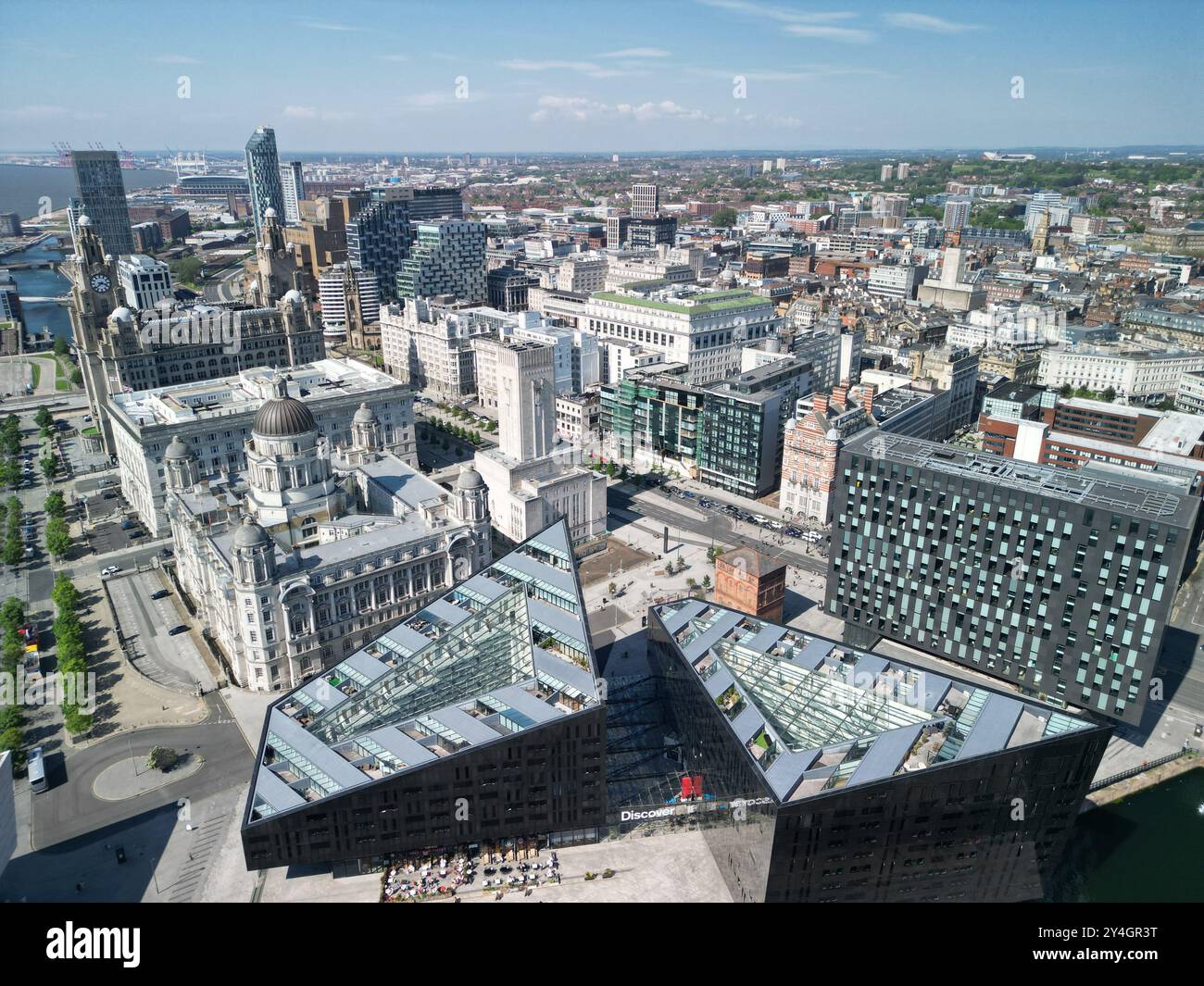 Liverpool City Waterfront Stock Photo - Alamy