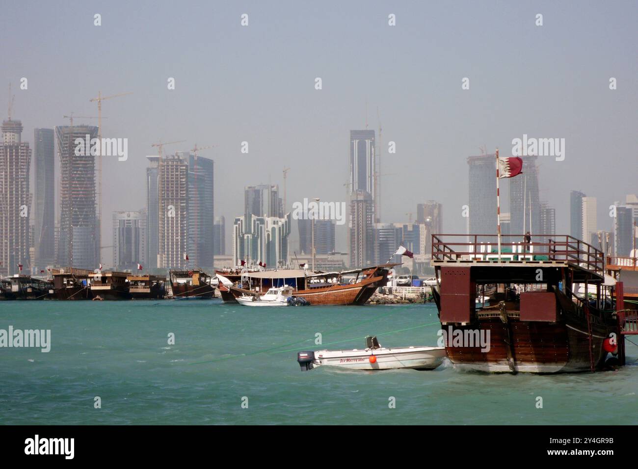 Doha underconstruction, Doha (Qatar Stock Photo - Alamy