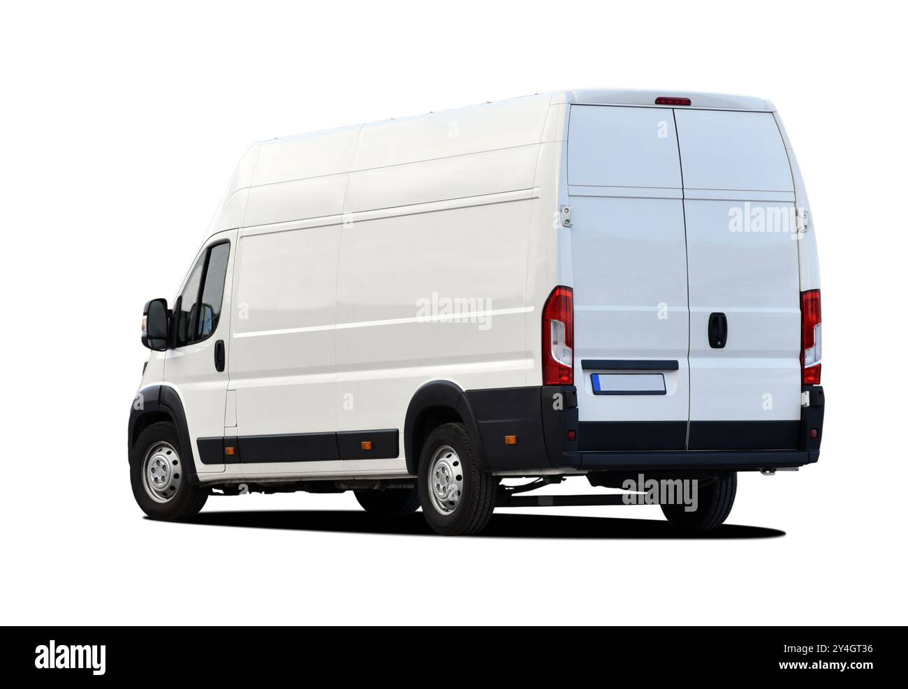 Van rear view hi-res stock photography and images - Alamy