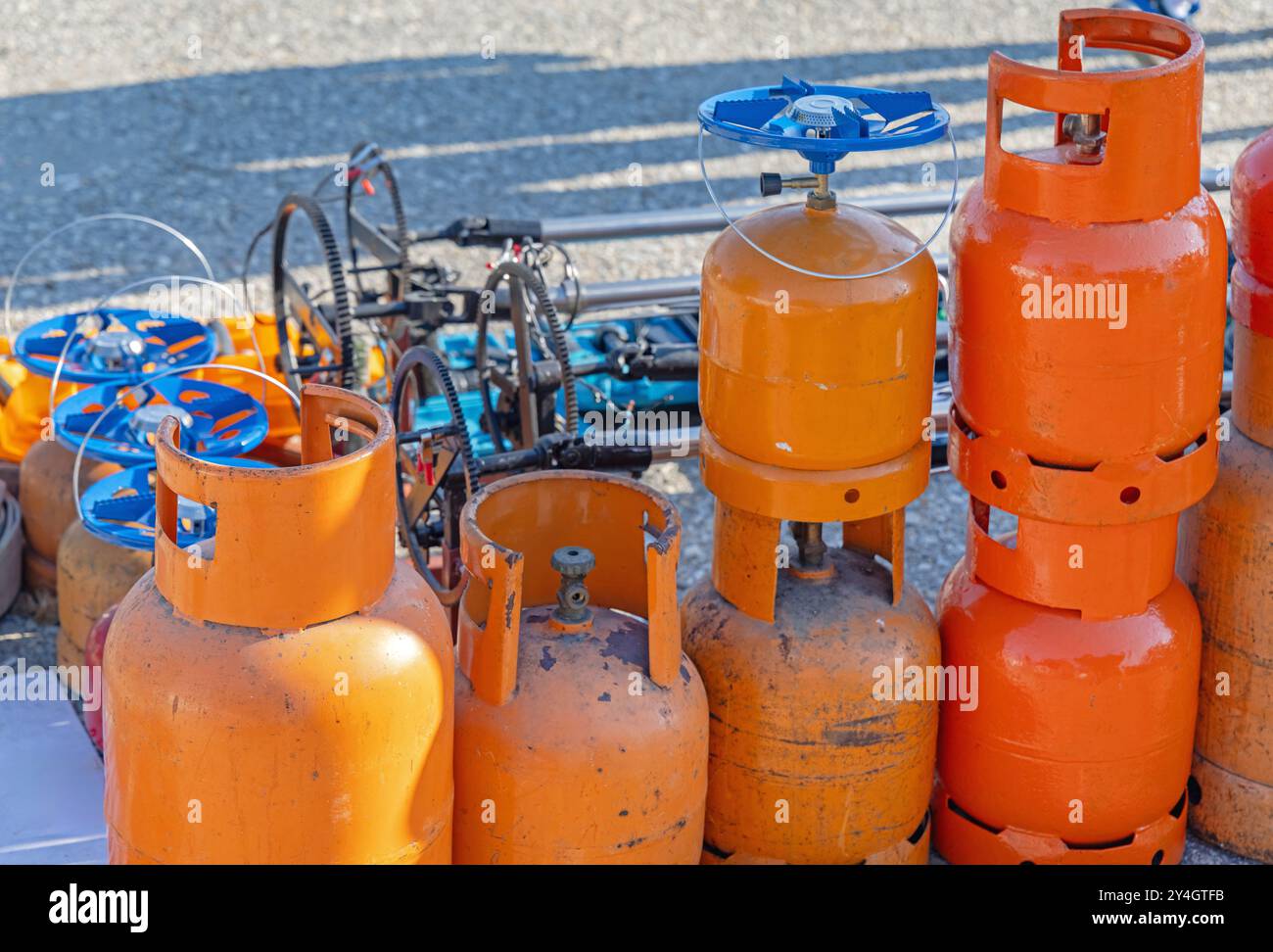 Propane Butane Lpg Gas Bottles Cylinders Coking Camping Burner ...