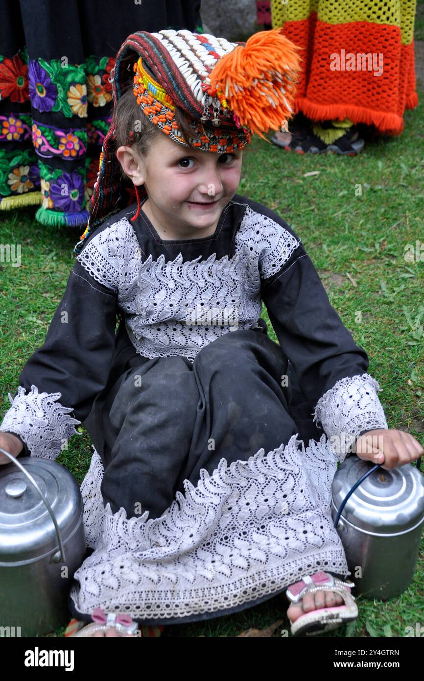 Pakistan, Bumburet valley, Chilan Loshi festivn Stock Photo - Alamy