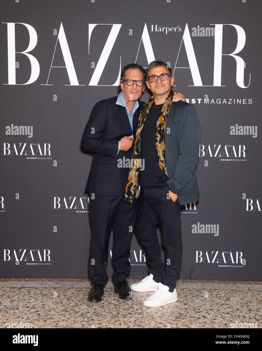 Italy. 17th Sep, 2024. Milo Antimi, Salvatore Caliendo Milan Fashion ...