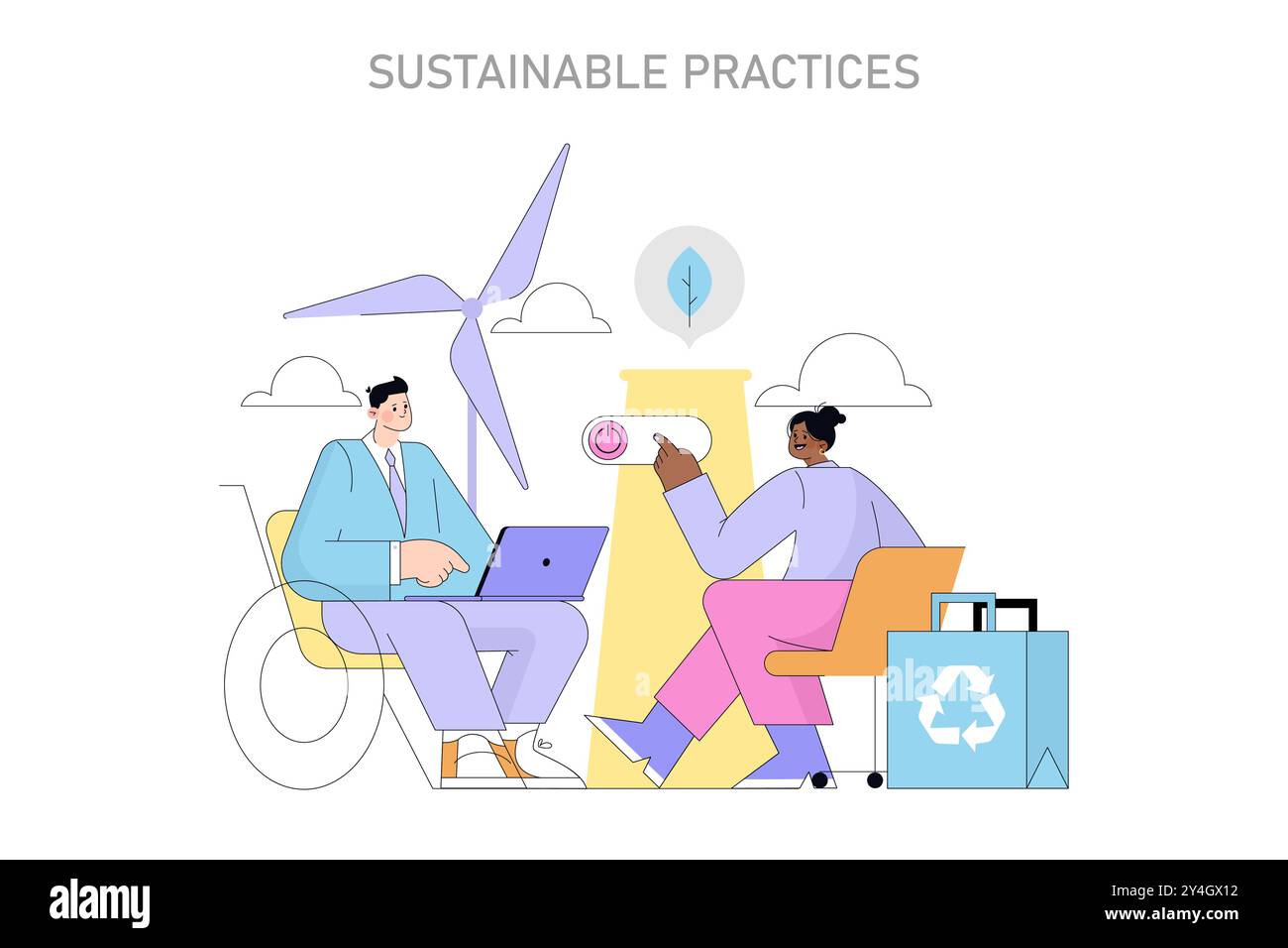 Renewable office Cut Out Stock Images & Pictures - Alamy