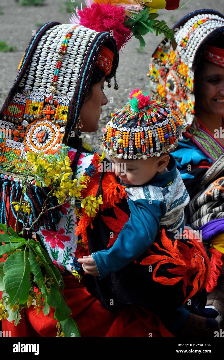 Pakistan, Rambur village Stock Photo - Alamy