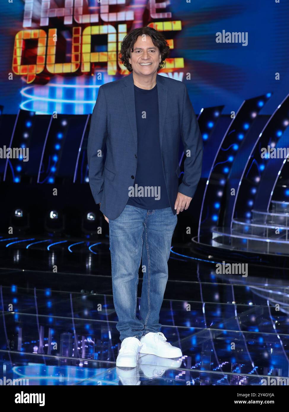 Rome, Rai studios ex Dear, TV show "Tale e Quale Show". In the photo ...