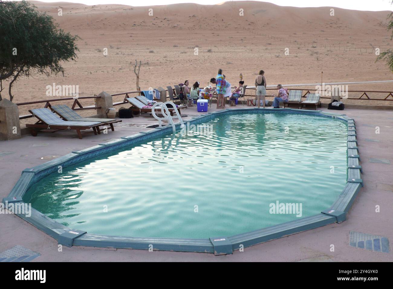 1000 And night resort, Wahiba desert (Oman Stock Photo - Alamy