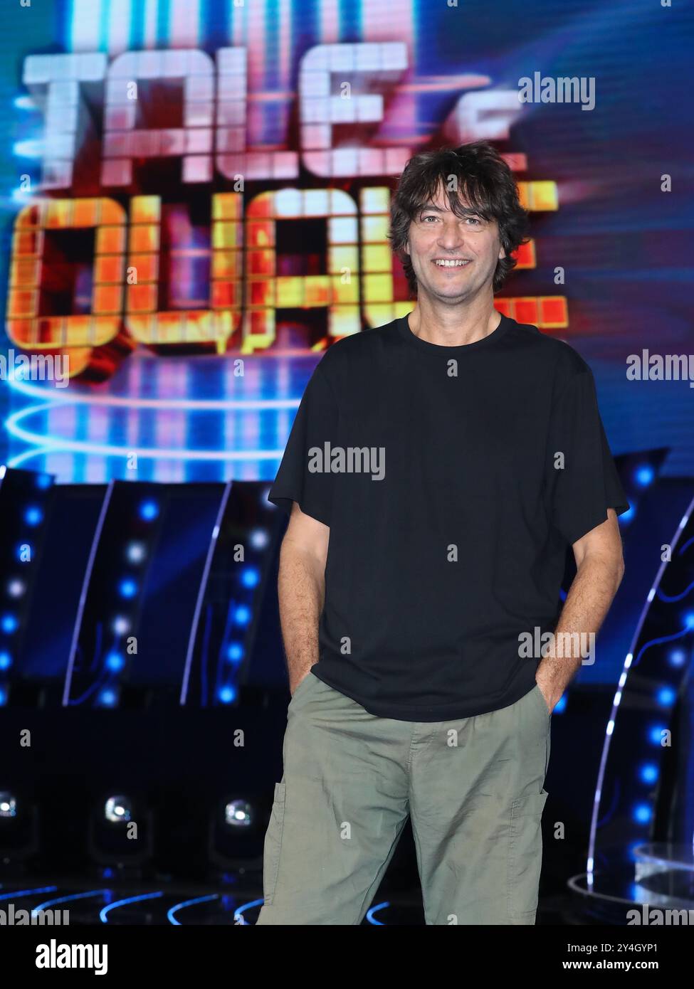 Rome, Rai studios ex Dear, TV show "Tale e Quale Show". In the photo ...