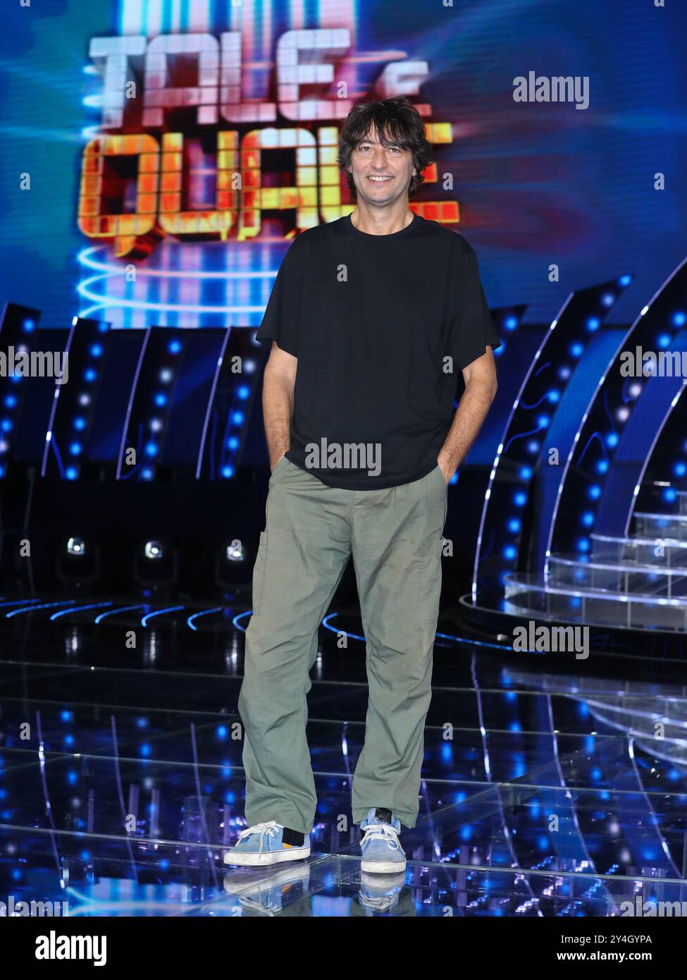 Rome, Rai studios ex Dear, TV show "Tale e Quale Show". In the photo ...