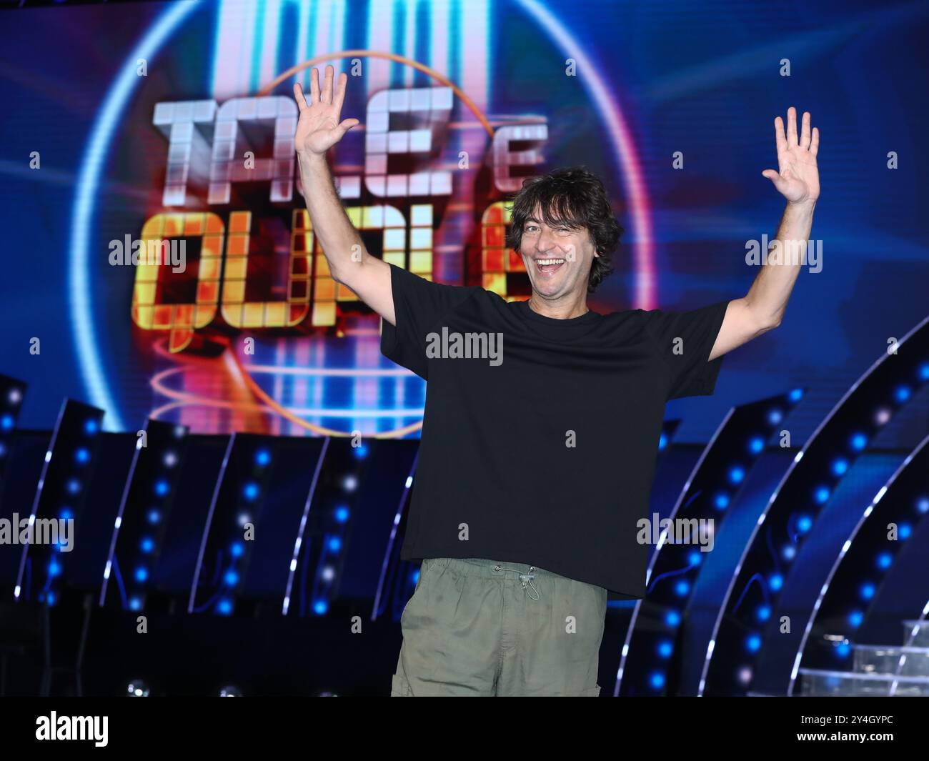 Rome, Rai studios ex Dear, TV show "Tale e Quale Show". In the photo ...