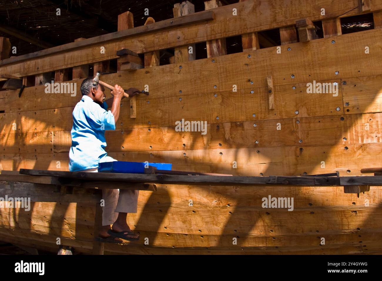 Dhow factory, Sur, Sultanate of Oman Stock Photo - Alamy