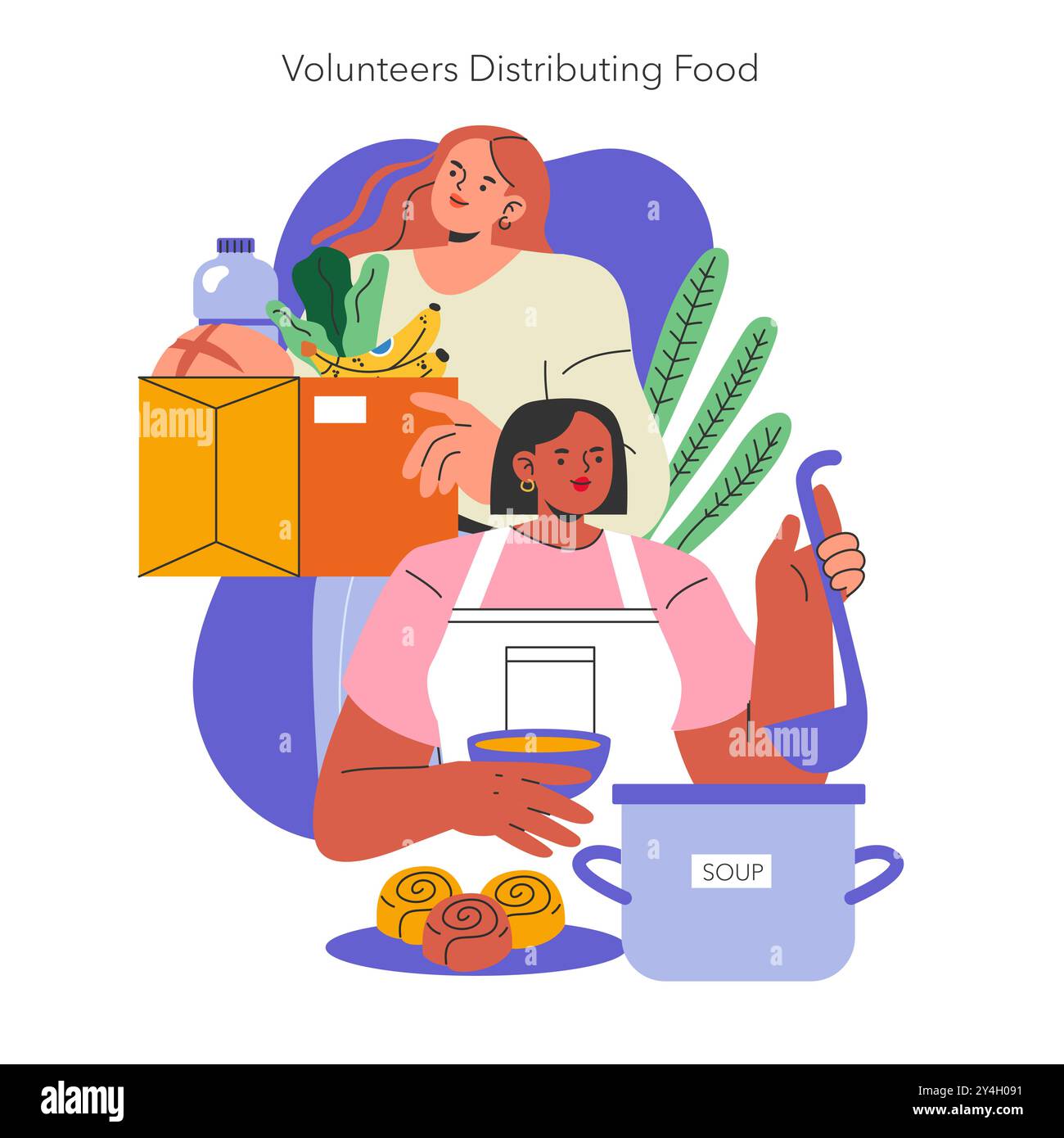 International aid distribution Stock Vector Images - Alamy