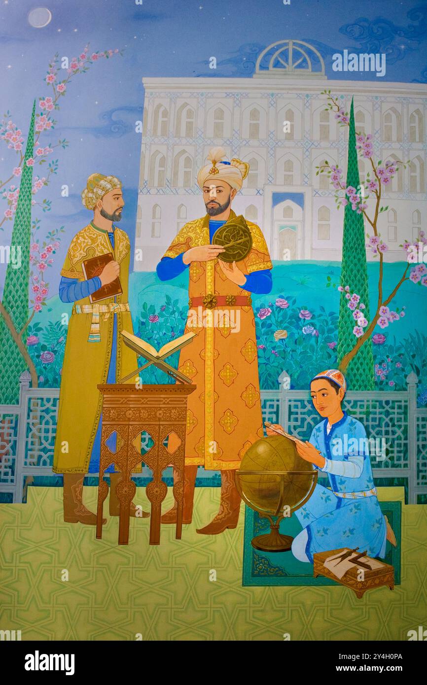 Uzbekistan, Samarkand, Ulugh Beg's Observatory Stock Photo - Alamy