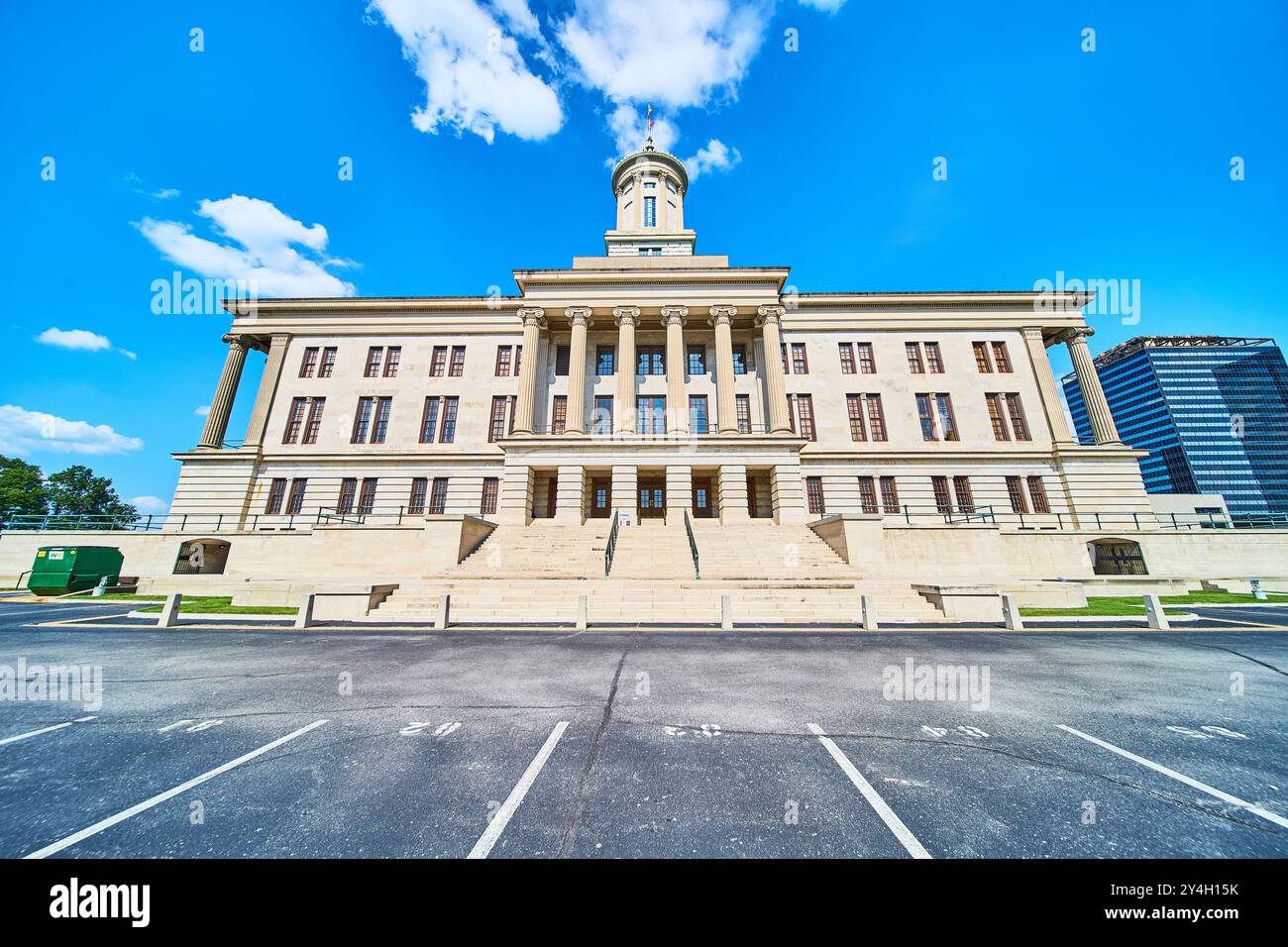 Tennessee State Capitol Neoclassical Facade Urban View Stock Photo - Alamy