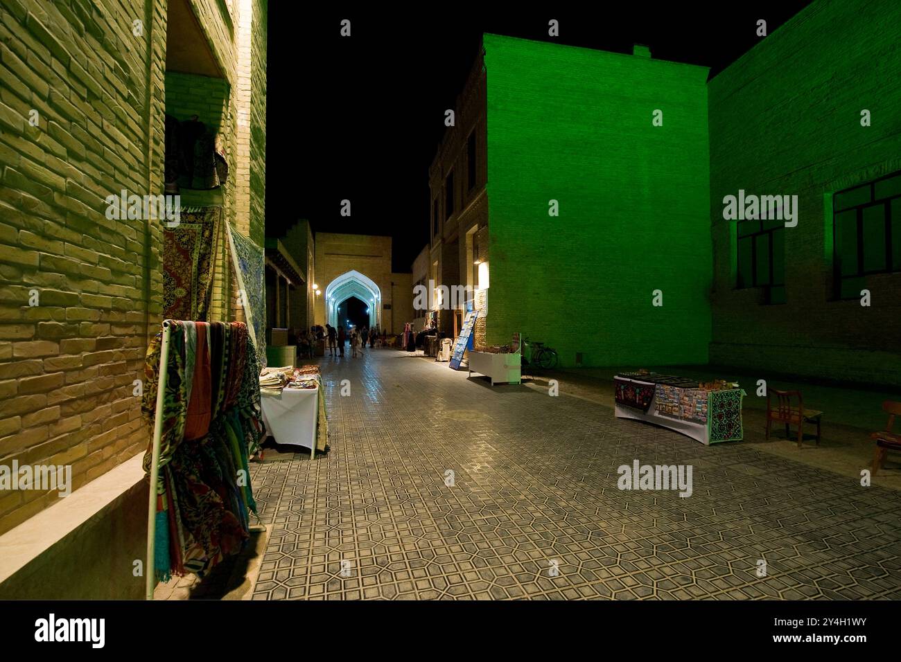 Uzbekistan, Bukhara, center town Stock Photo - Alamy