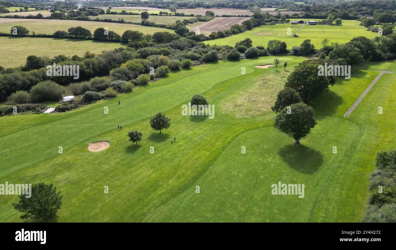 Aerial footage green hills in hi-res stock photography and images - Alamy