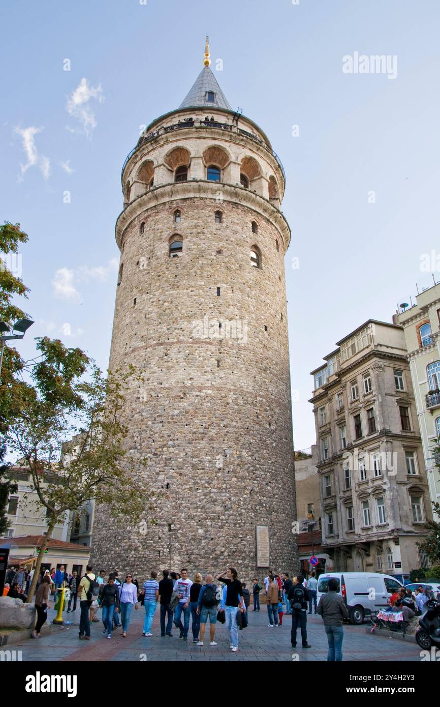 Turkey, Istanbul, Galata tower Stock Photo - Alamy