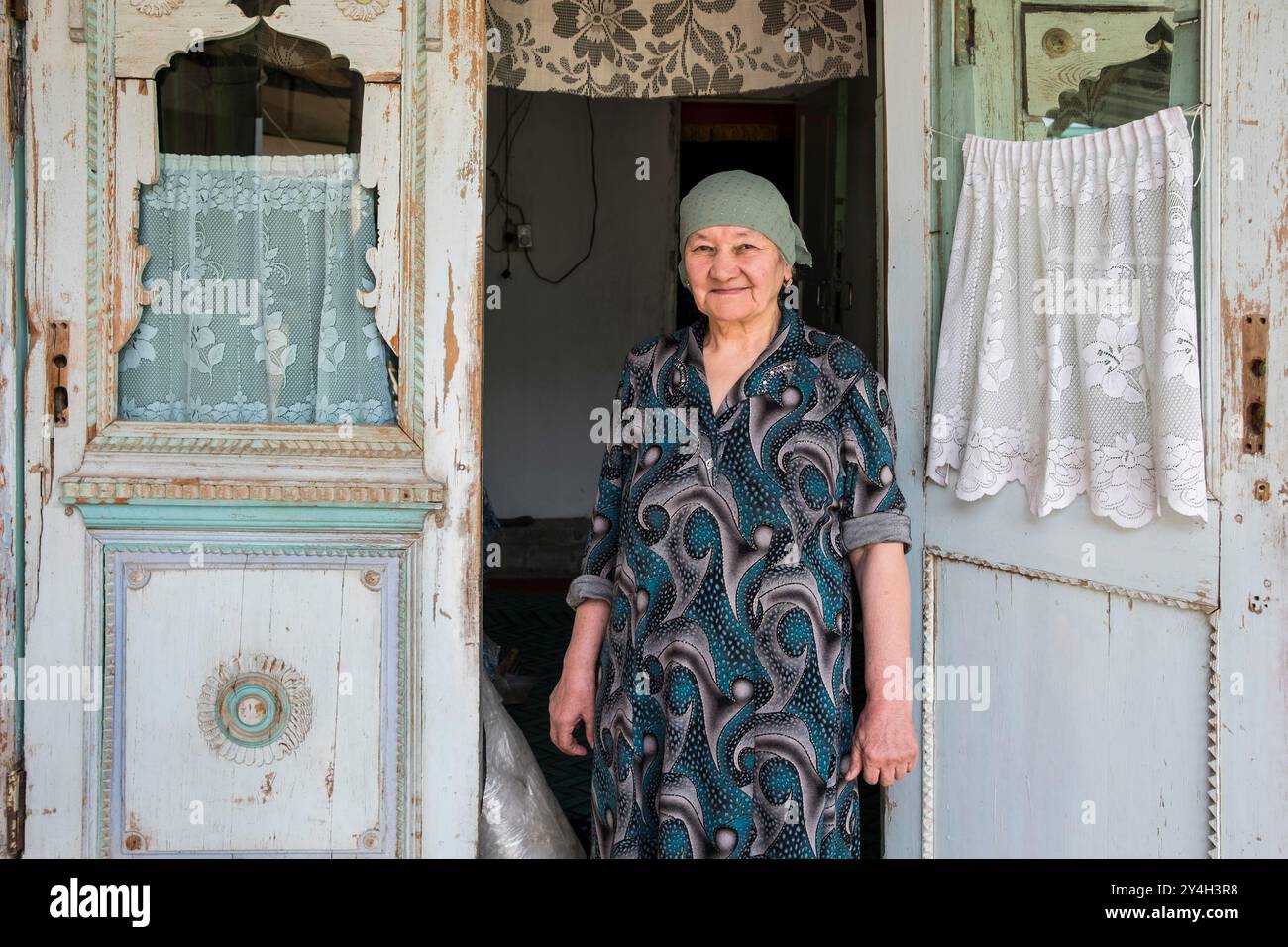 Uzbekistan, Tashkent, local house Stock Photo - Alamy
