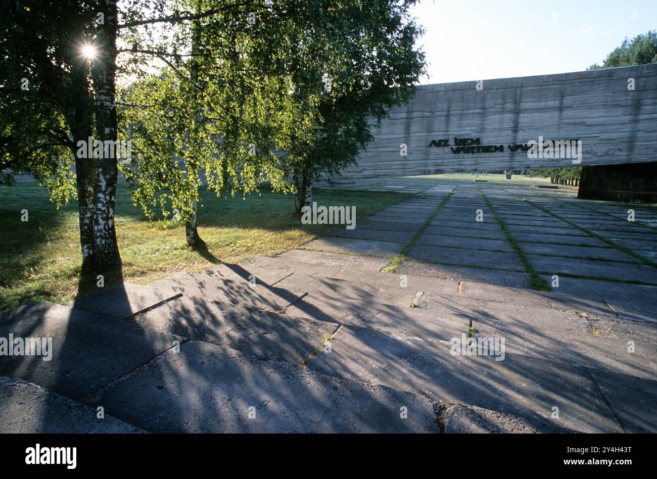 Riga the capital of Latvia, one of the Baltic States. Salaspils WW2 ...