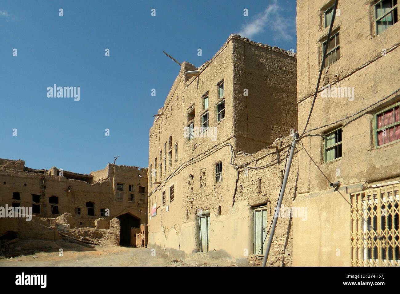 Oman, Misfah village Stock Photo - Alamy