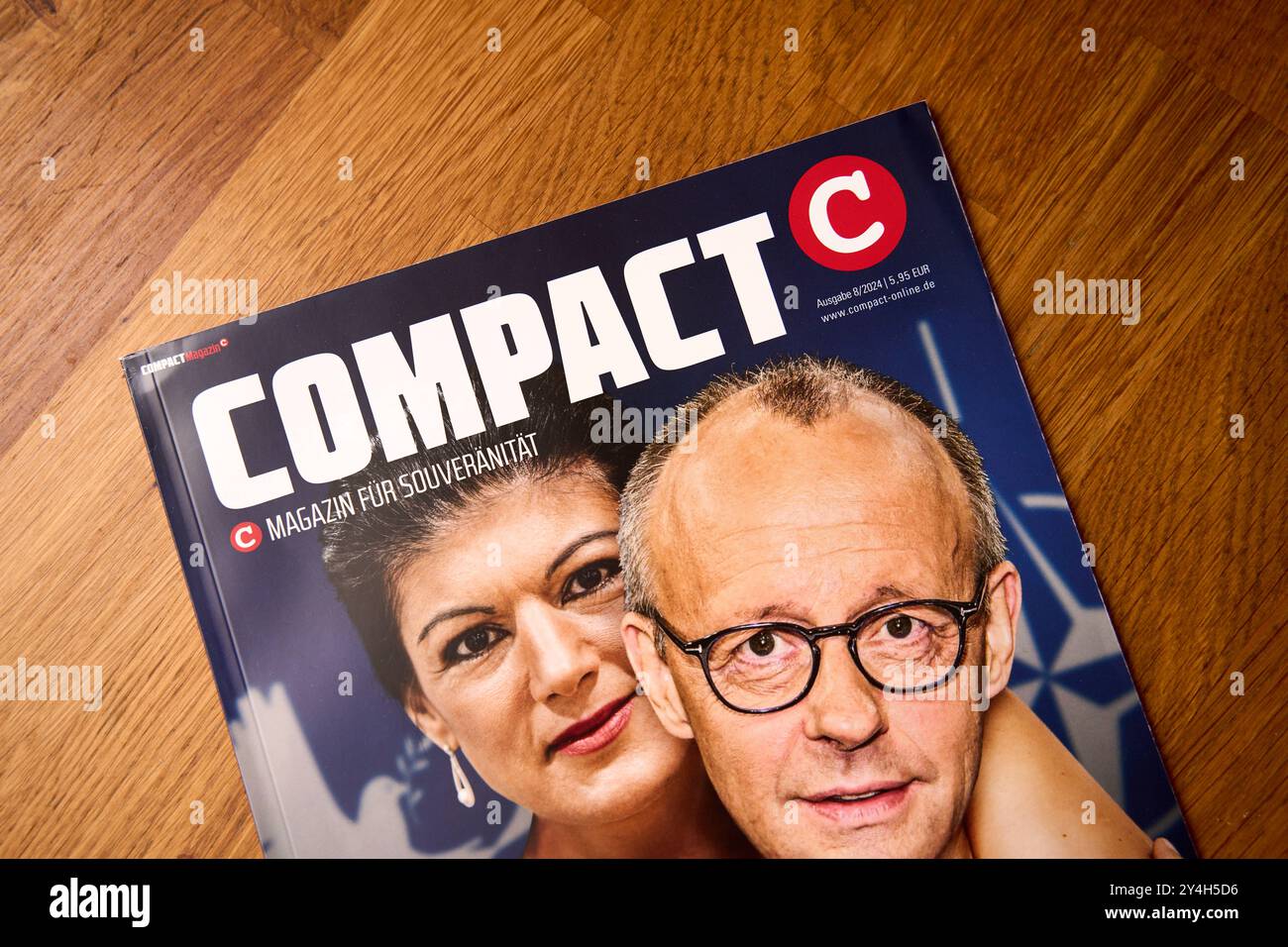 Bavaria, Germany - September 18, 2024: The August issue of Compact ...