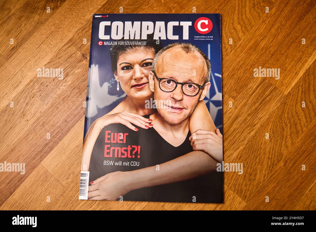 Bavaria, Germany - September 18, 2024: The August issue of Compact ...