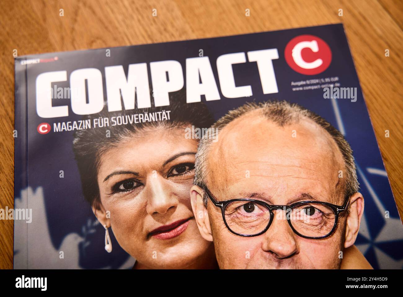 Bavaria, Germany - September 18, 2024: The August issue of Compact ...