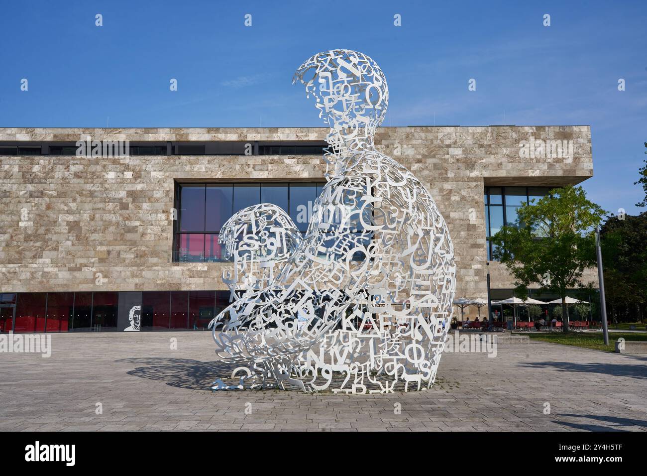 Body of Knowledge, Skulptur, Theodor W. Adorno-Platz, Westend Campus ...