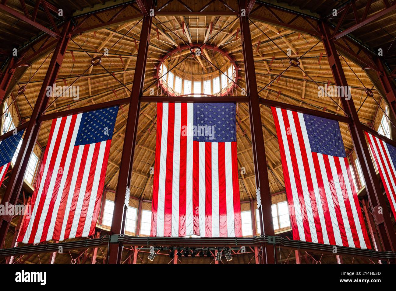 B&O Railroad Museum American Flags Baltimore // The B&O Railroad Museum ...