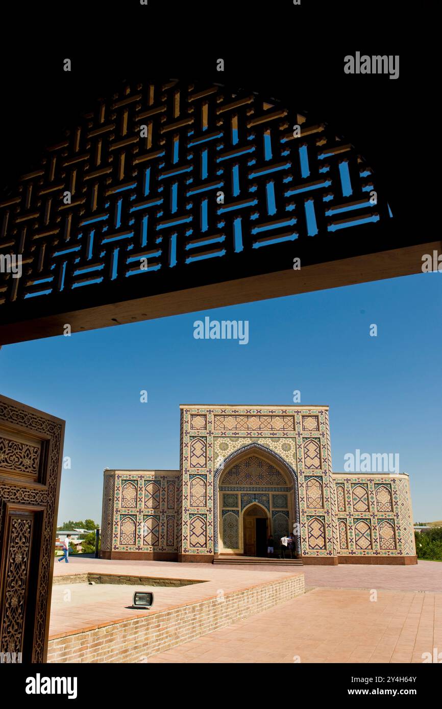 Uzbekistan, Samarkand, Ulugh Beg's Observatory Stock Photo - Alamy
