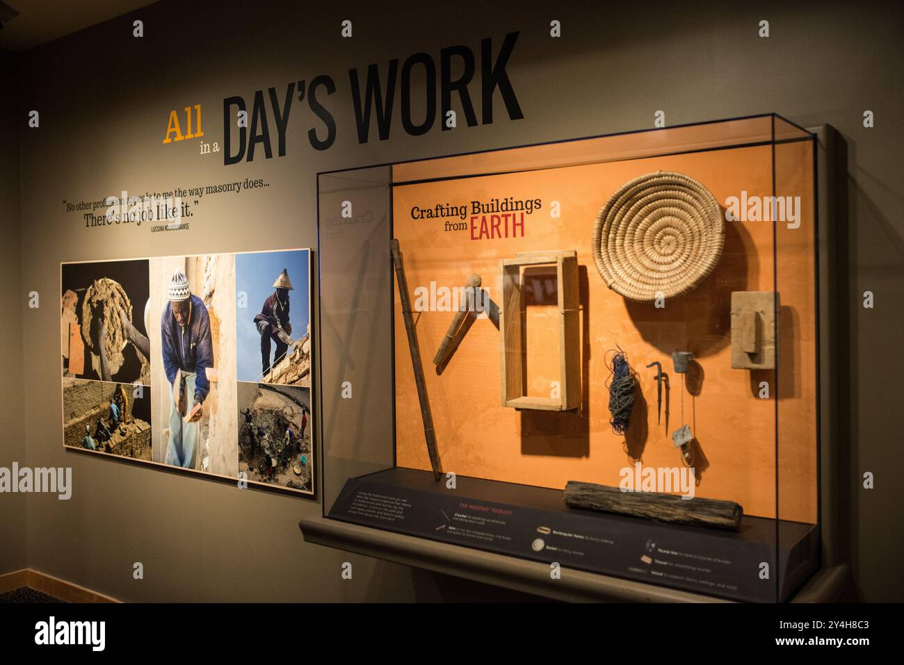 WASHINGTON, D.C. — The Mud Masons of Mali exhibition at the Smithsonian ...