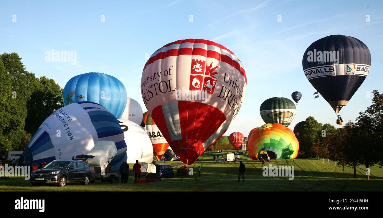 Longleat house & Safari Park Wiltshire England, Hot air Balloon Fiesta ...