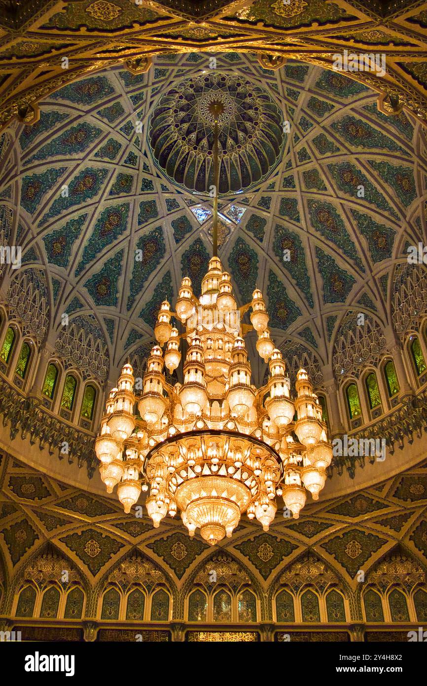 Qaboos Bin Said mosque, Muscat, Sultanate of Oman Stock Photo - Alamy