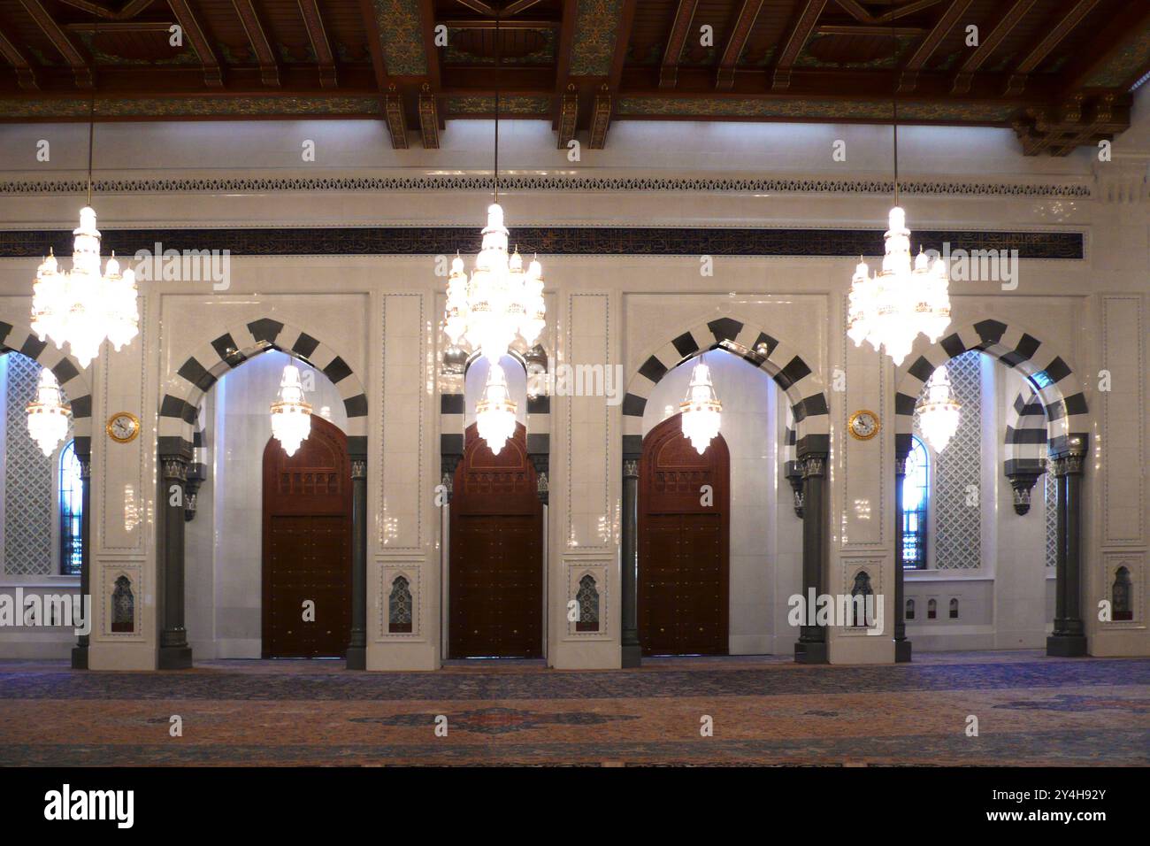 Muscat, Qaboos Bin Said mosque (Oman Stock Photo - Alamy