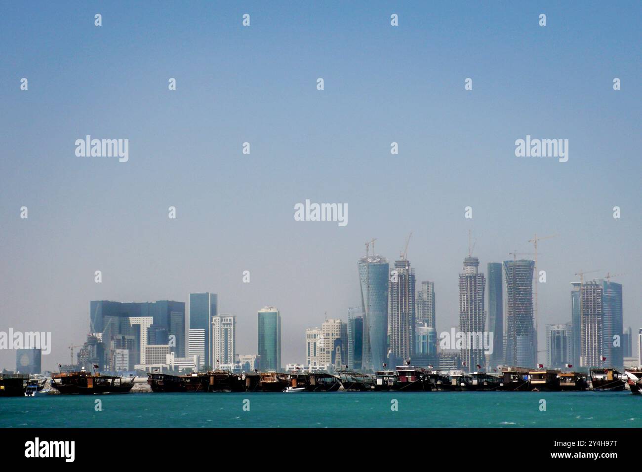 Doha underconstruction, Doha (Qatar Stock Photo - Alamy